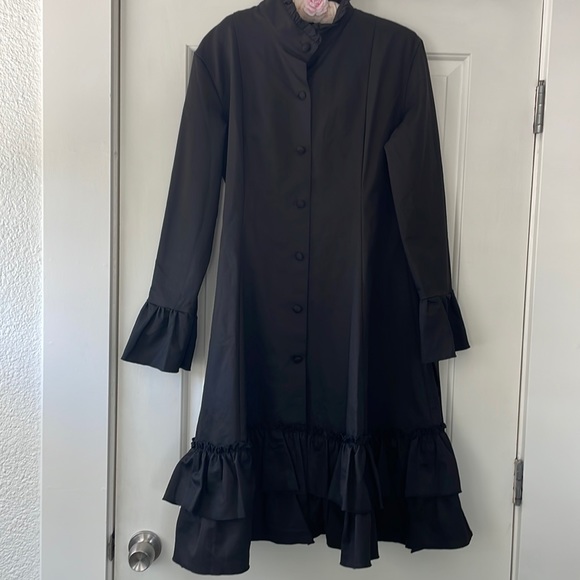 angel secret | Jackets & Coats | Angel Secret Ladies Long Ruffle Jacket ...